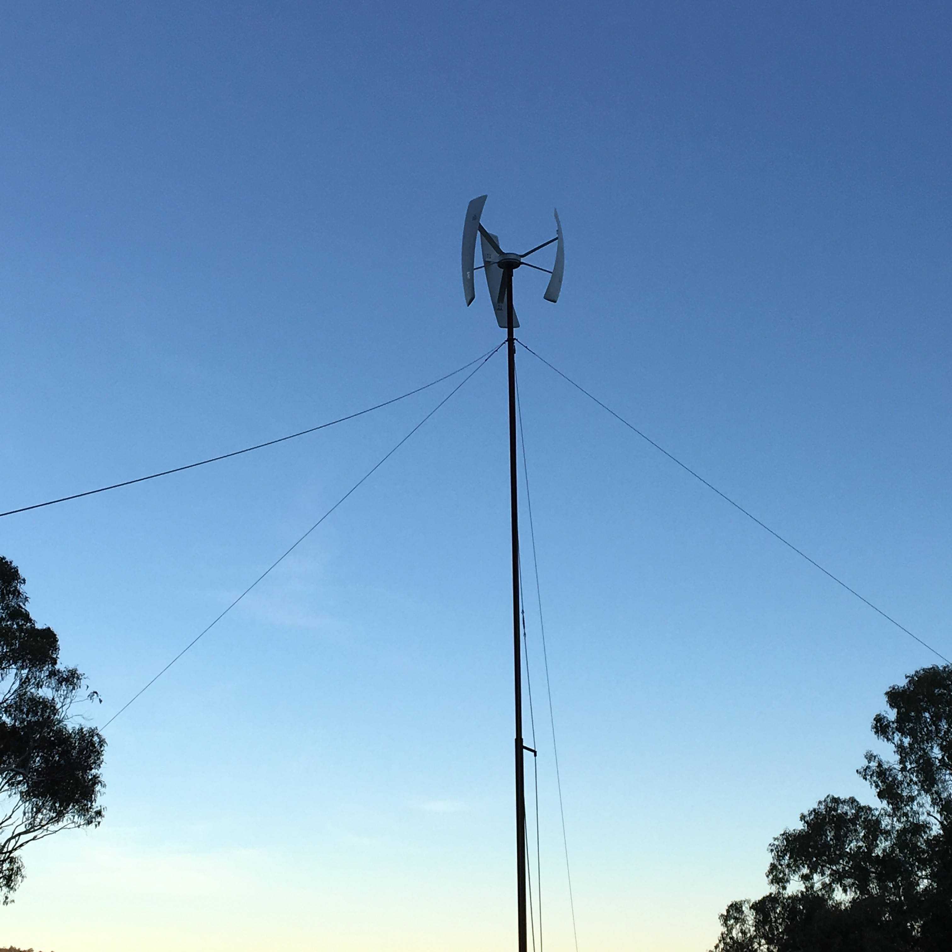 vertikale windkraftanlage | Vertikales Windrad - GVG 500W | online kaufen